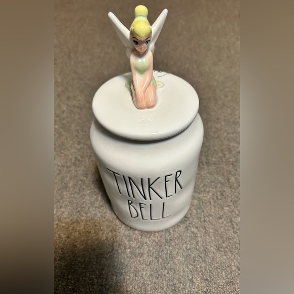 Rae Dunn | Other | Rae Dunn Disney Tinker Bell Canister With Lid Peter ...